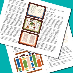 Open Book Patchwork Quilt Block Pattern - Etsy