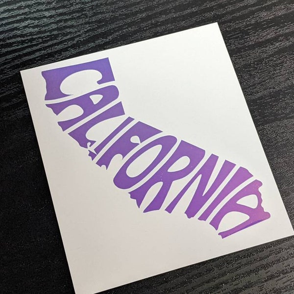 California Decal - Etsy