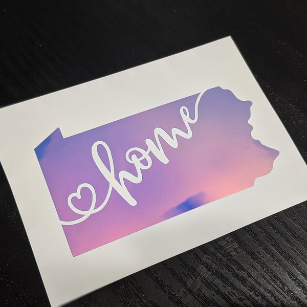 Pennsylvania Decal - Etsy