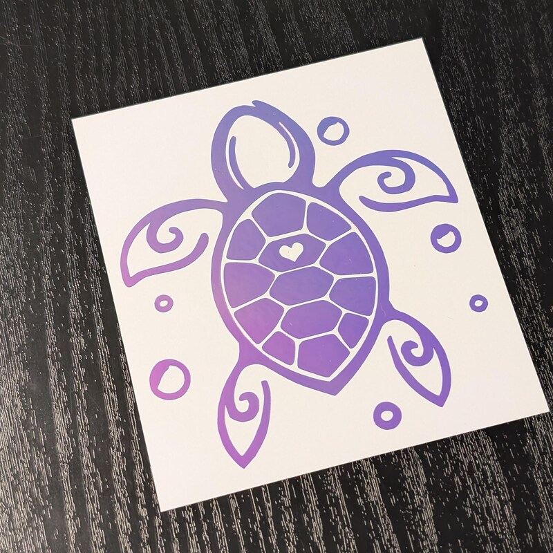 Turtle Decal - Etsy