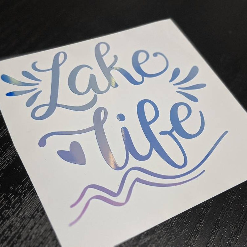 Lake Life Decal - Etsy