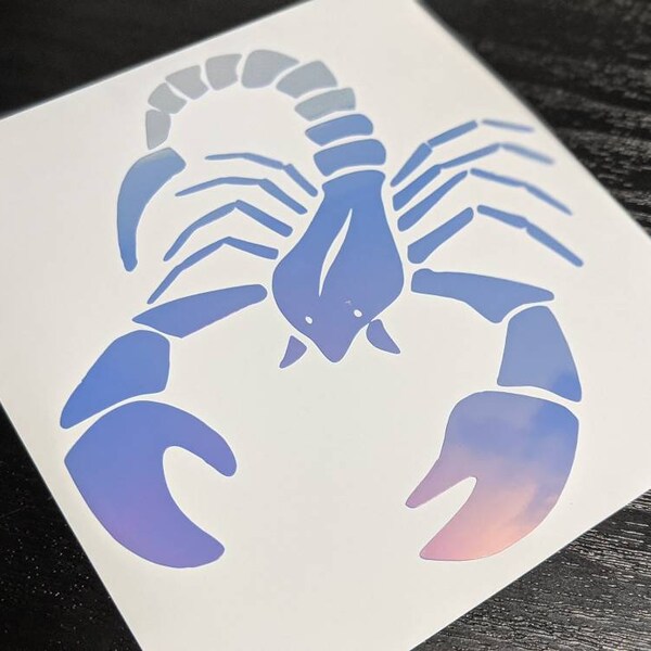 Scorpion Car Decal - Etsy