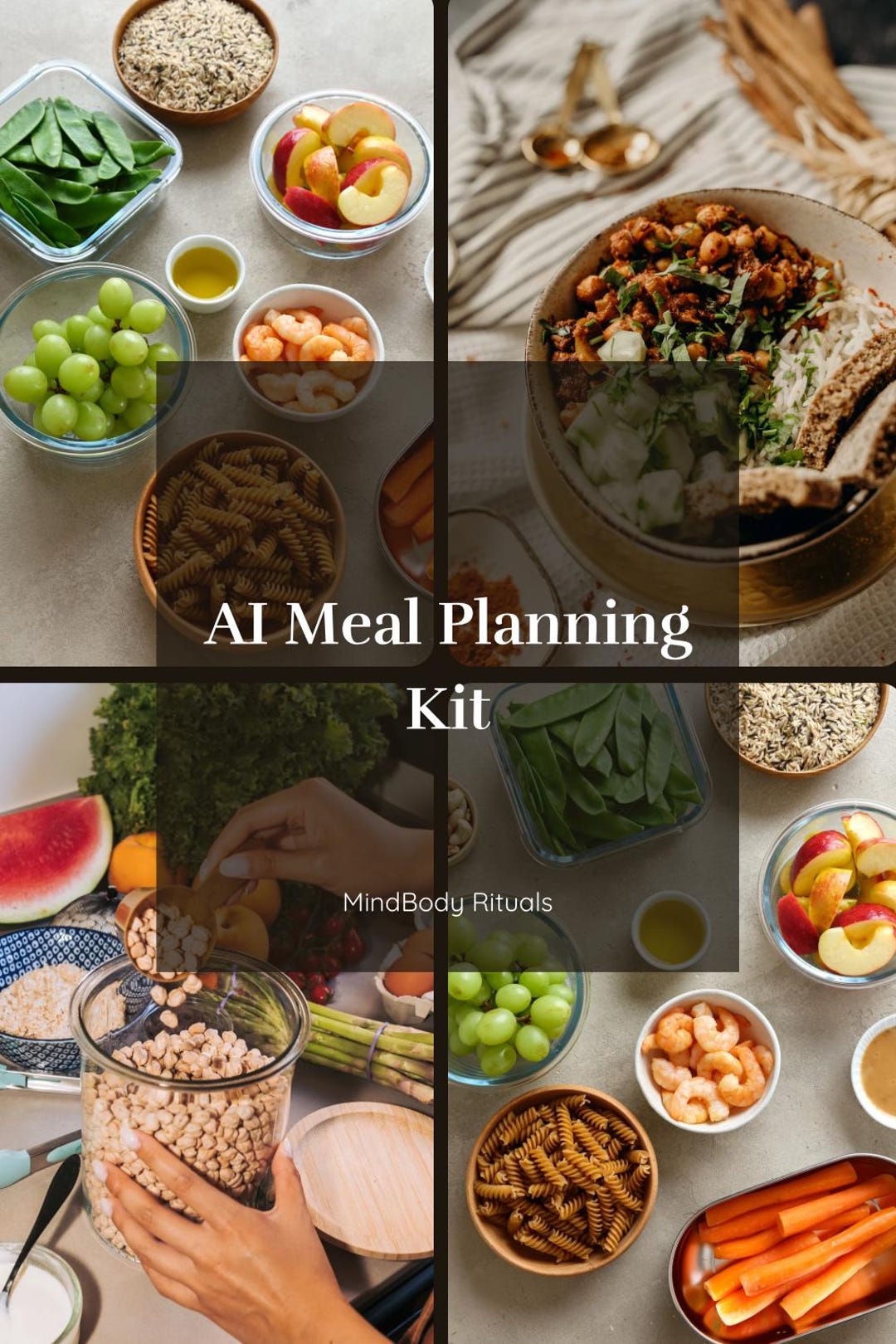 AI Meal Planning Kit | Printable Weekly Planner + Chatgpt Prompts ...