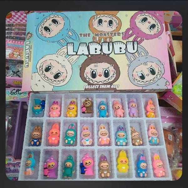 Labubu 2025 Advent Calendar - Etsy UK