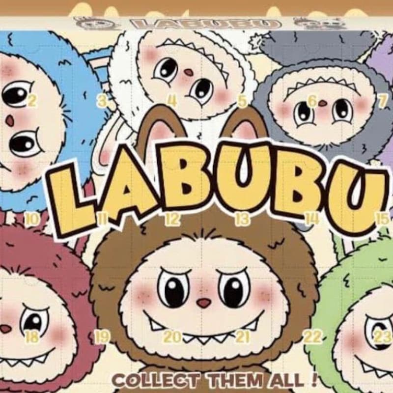 Labubu Advent Calendar - Etsy