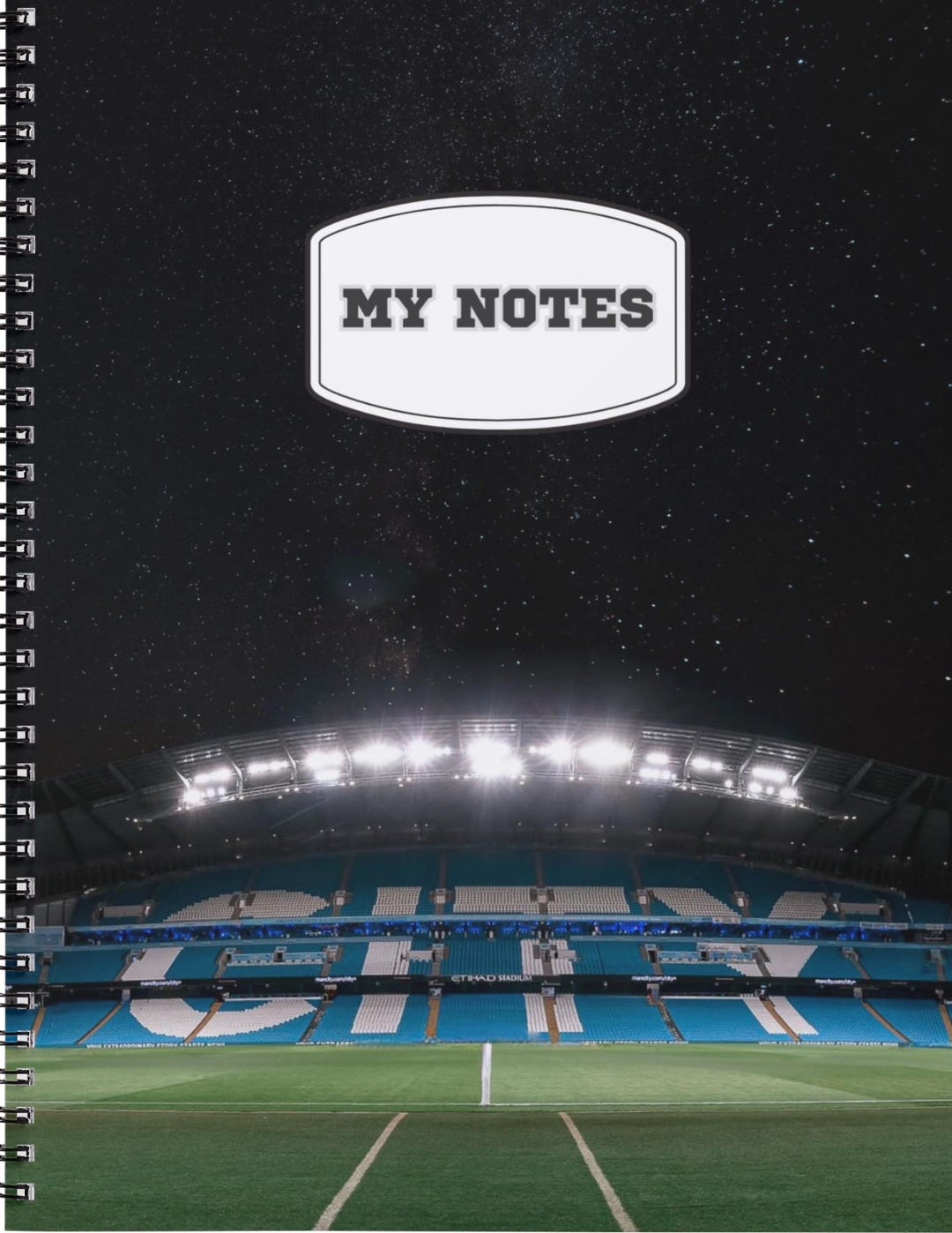 Manchester City FC Digital Notebook: 50-page PDF Printable - Etsy
