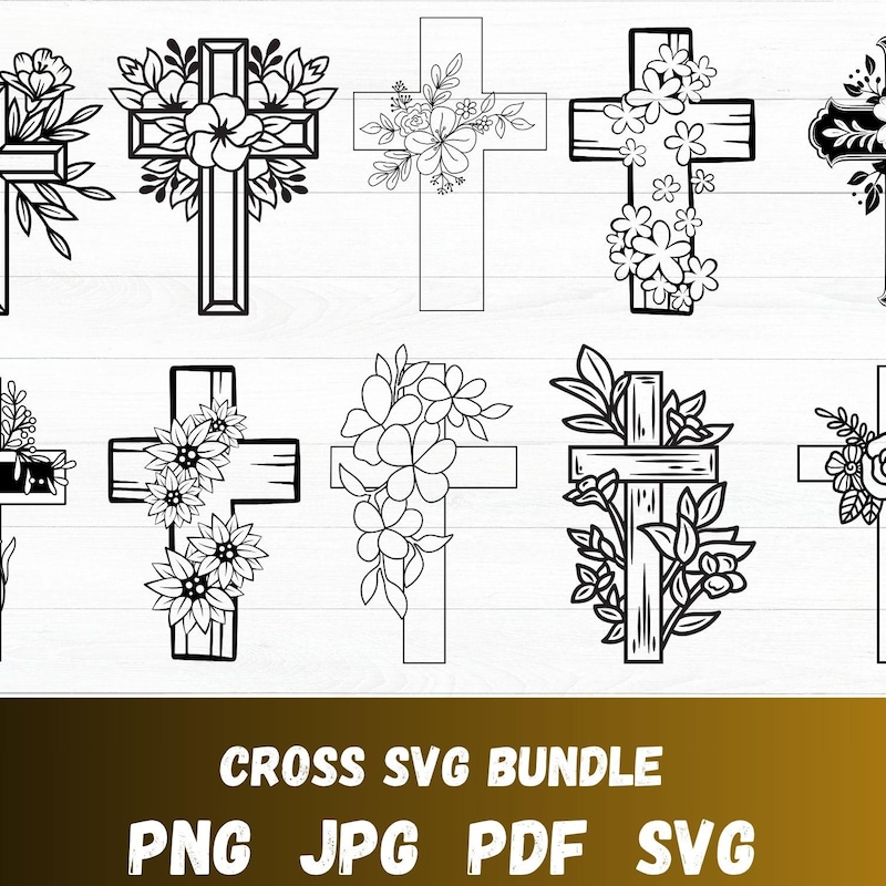 Cross Svg - Etsy
