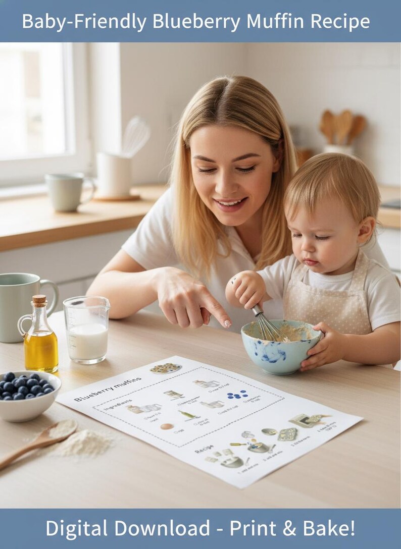 Montessori Baby Recipe Cards for Kids - Etsy