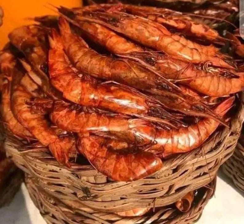 Wild Caught Red Jumbo Shrimp: Seafood Dish Flavor - Etsy