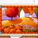 Printable Fall Card Autumn Pumpkin Card Envelope Kit PDF - Etsy