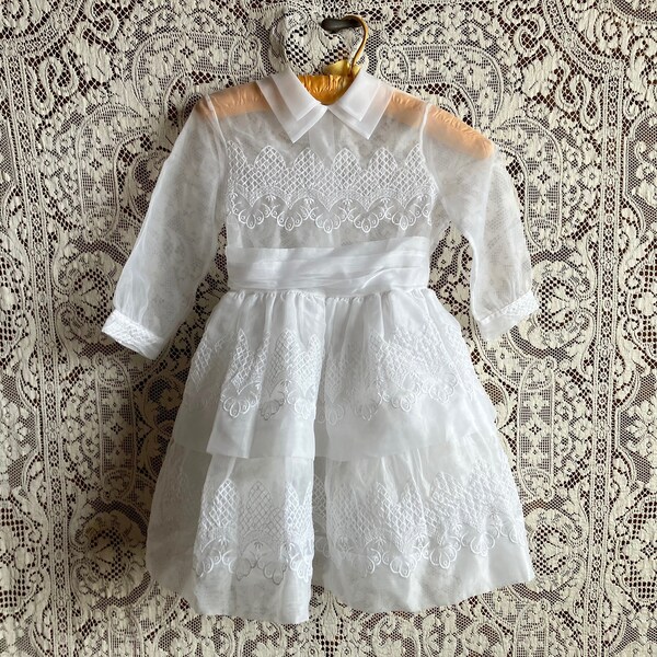 1960s First Communion Dress - Etsy