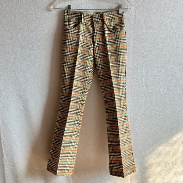 Vintage Plaid Pants - Etsy
