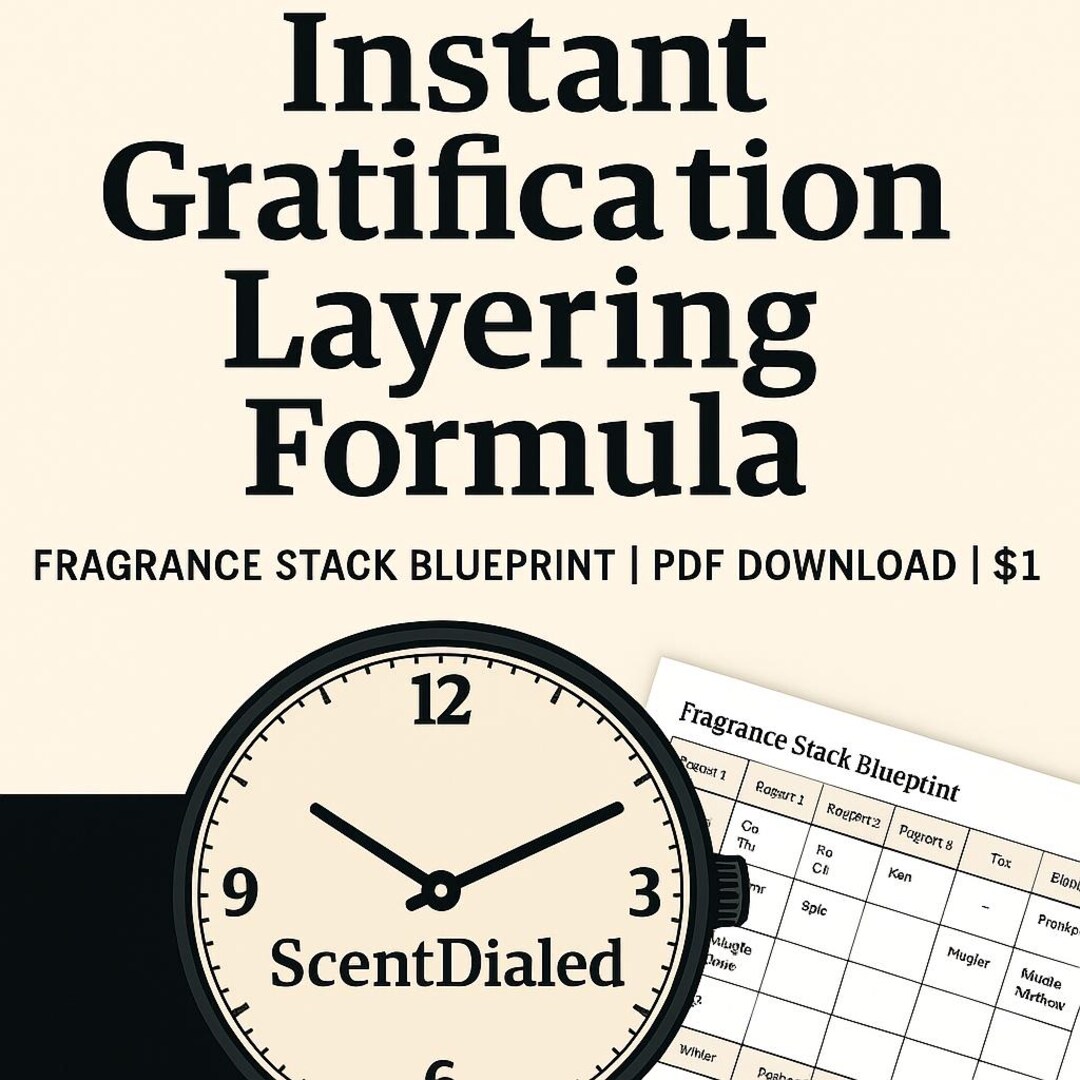 Fragrance Layering Cheat Sheet for Men | Digital PDF Guide | Cologne ...