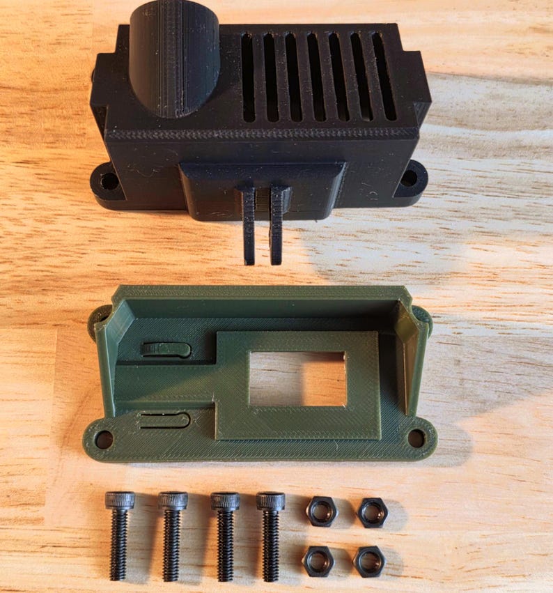 Heltec V4 Meshtastic Vehicle Mount Case With Action Camera Mount ...