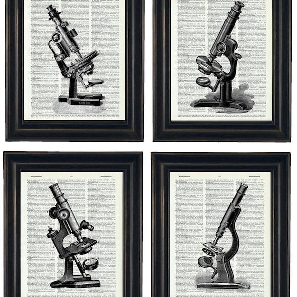 Microscope Art - Etsy