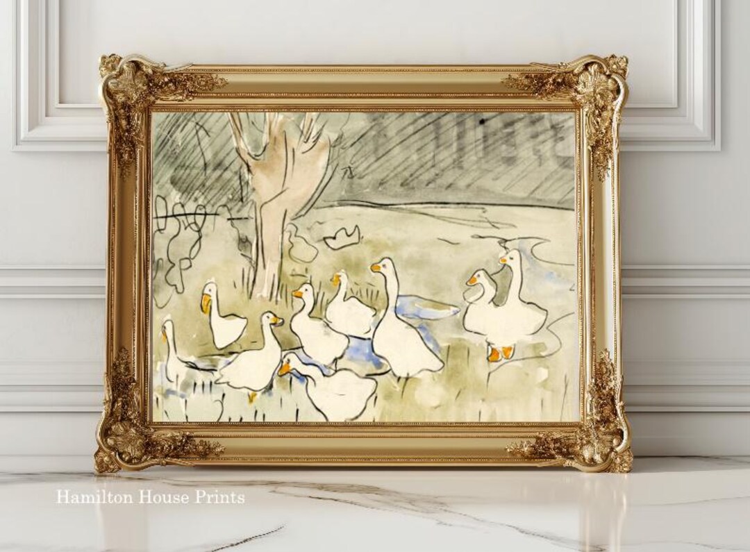 Duck Prints, Duck Wall Art, Landscape Print, Landscape Wall Art, Art ...
