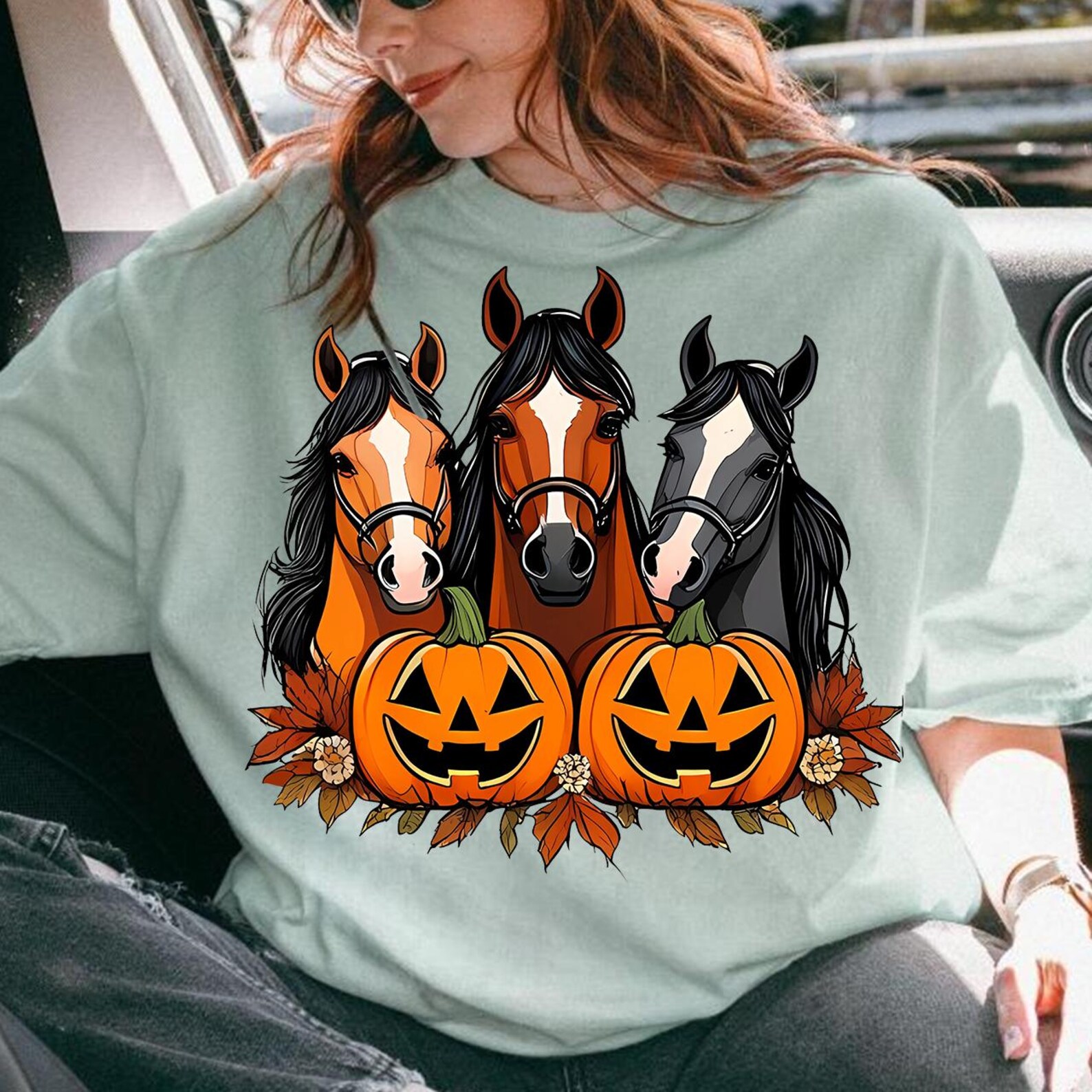 Spooky Horses PNG, Halloween Horse Png, Horse Lover Png, Funny Horse ...