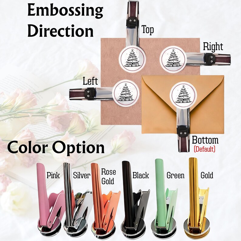 Personalized Monogram Napkin Embosser, Custom Logo Wedding Embosser ...