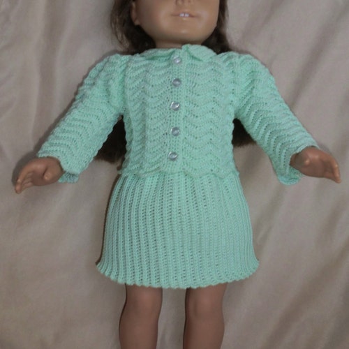 Ag 121 Victorian Set Crochet Pattern For American Girl Dolls Etsy