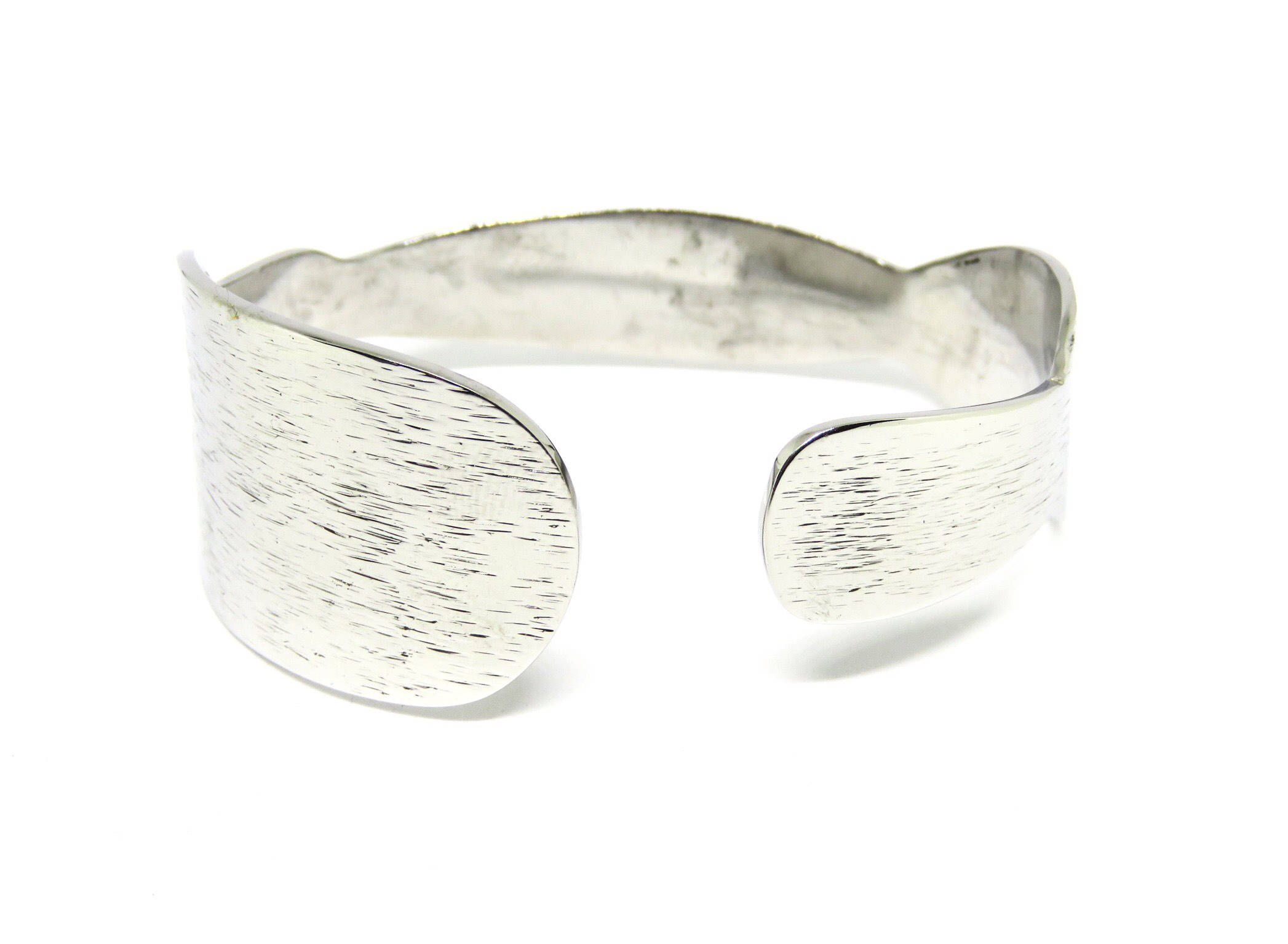 Stainless Steel Bracelet Cuff Adjustable Bracelet Metal - Etsy