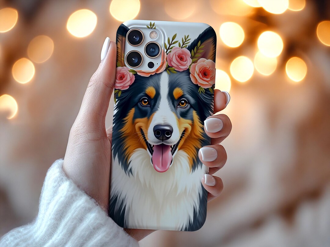 Watercolor Painting of a Border Collie Tough Cases for Iphone, Samsung ...