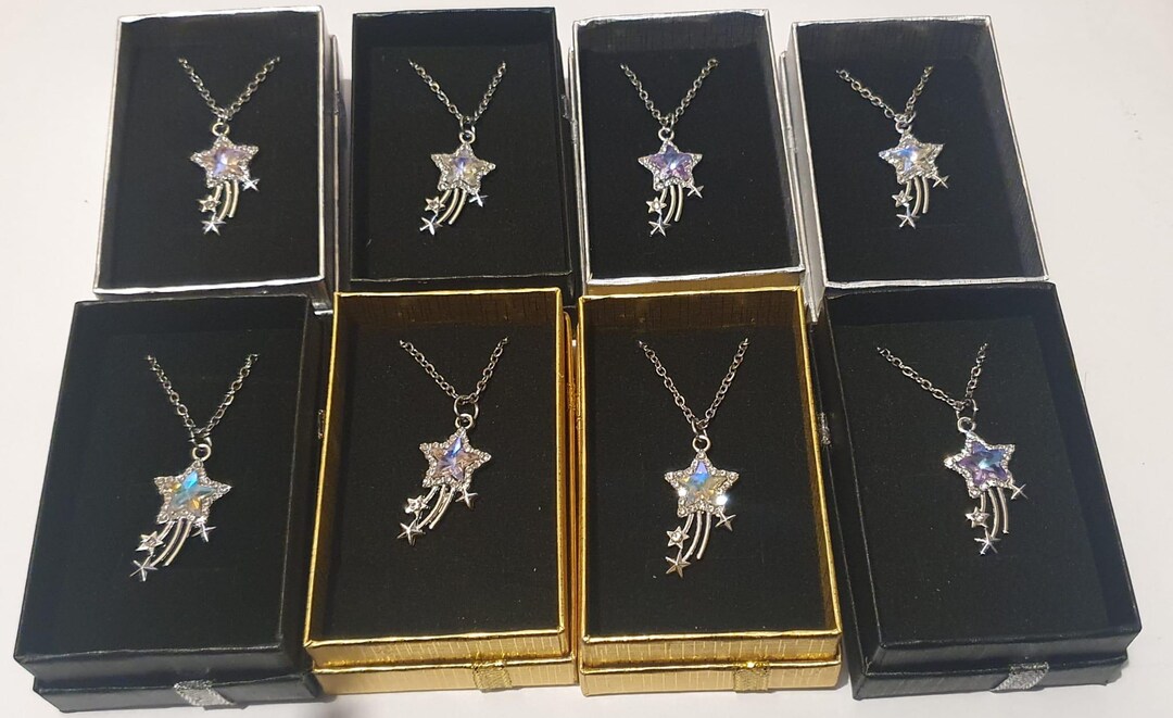 Handmade Shooting Star Necklace - Etsy