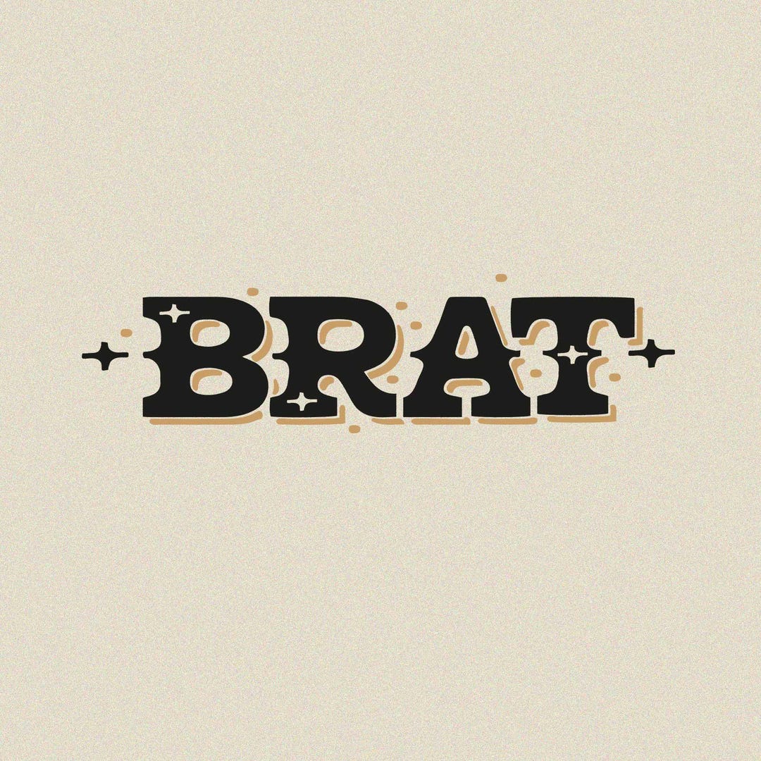 Brat Transparent PNG, Powerplay Lettering Icon (digital Download) - Etsy UK