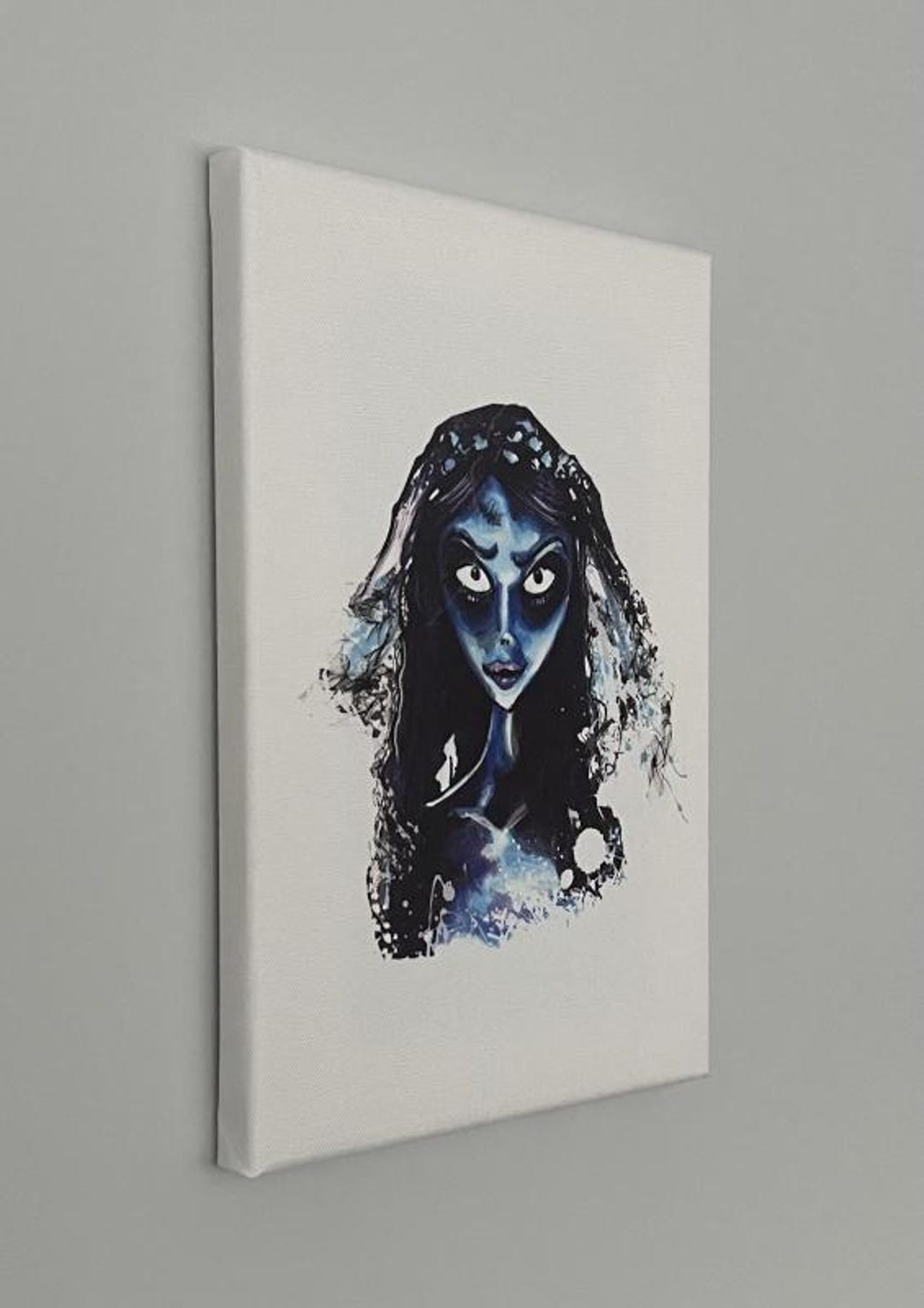 Original Art Canvas Print Inspired by 'corpse Bride' - Etsy