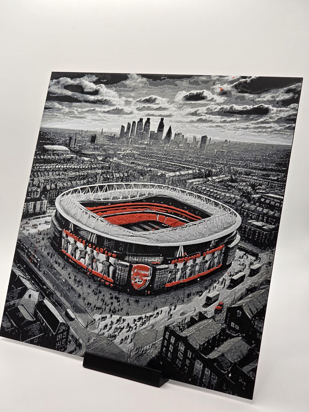 Arsenal 3d Printed Wall Art, Hueforge, Mural, Decoration, Still Image ...