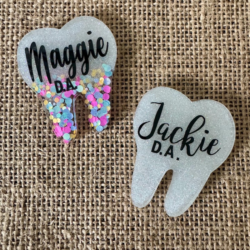 Glitter Name Resin - Etsy