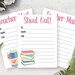 Printable Classroom Reward Punch Cards, Set of 3 Positive Class Reward ...