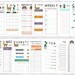Huge Printable Teacher Planner, Boho Llama Theme Binder Planner, Back ...