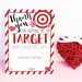 Teacher Valentine Gift Card Holder, Printable Target Teacher ...