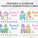 Printable Classroom Reward Cards, Classroom Management, Winter Penguin ...