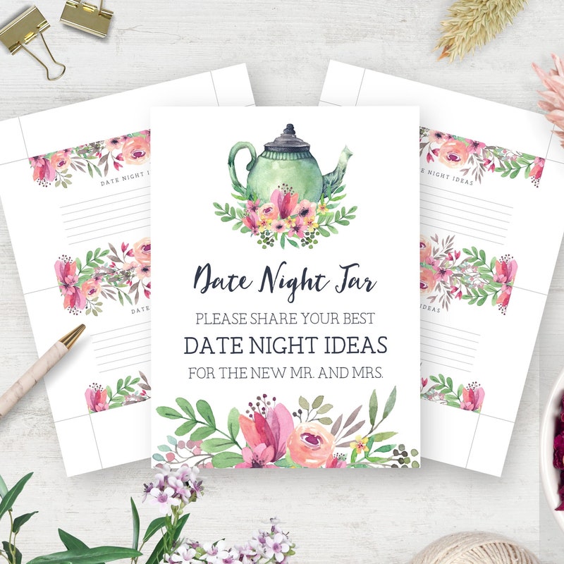 Date Night Ideas Sign - Etsy