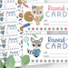 Printable Classroom Reward Punch Cards, Set of 2 Woodland Animals ...