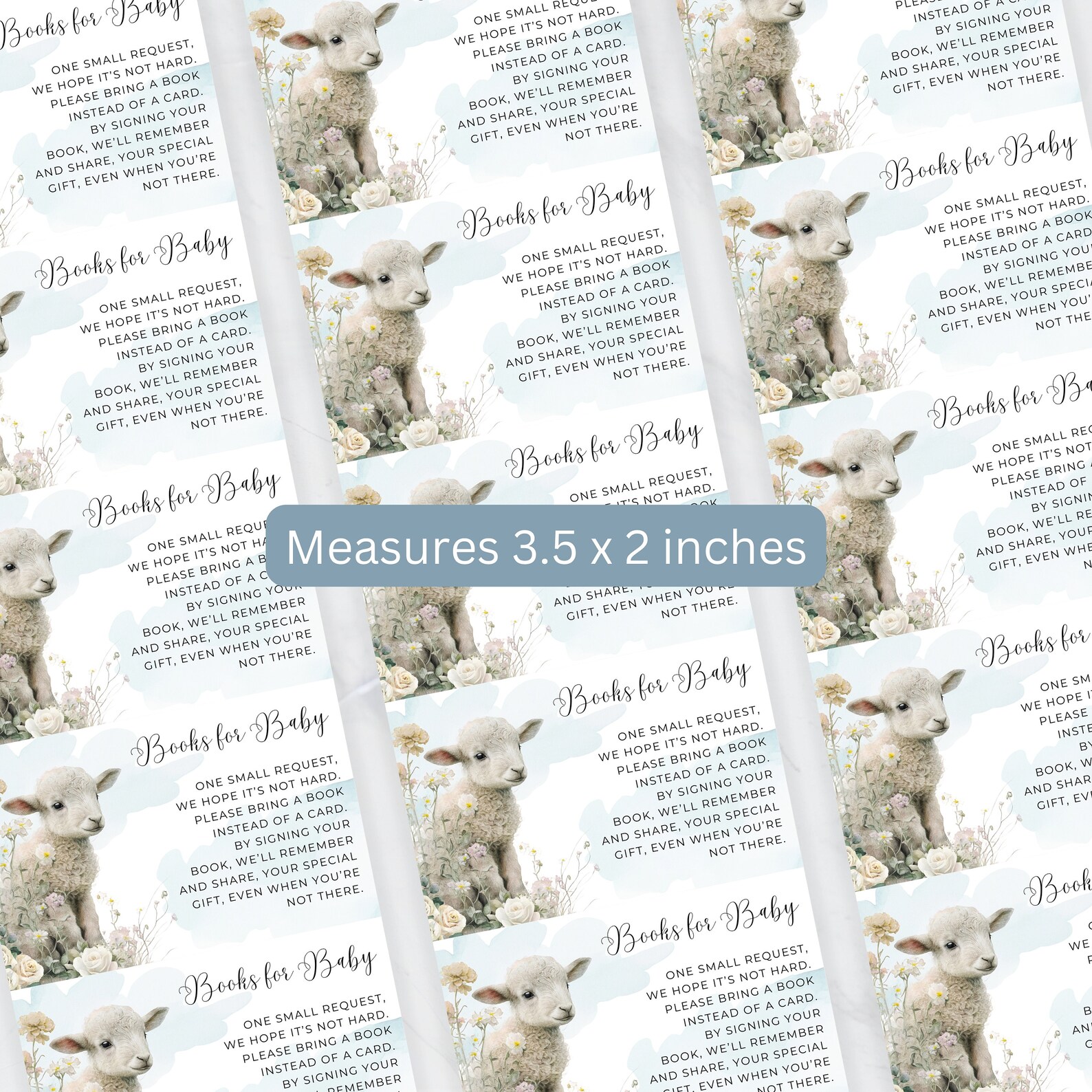 Little Lamb Baby Shower Invitation Bundle, Editable Farm Baby Shower ...
