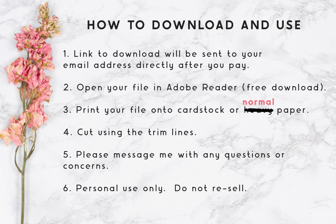 Printable Teacher Mail Floral Notes From School Fall Flower | Etsy