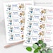 Printable Classroom Reward Punch Cards, Set of 2 Woodland Animals ...