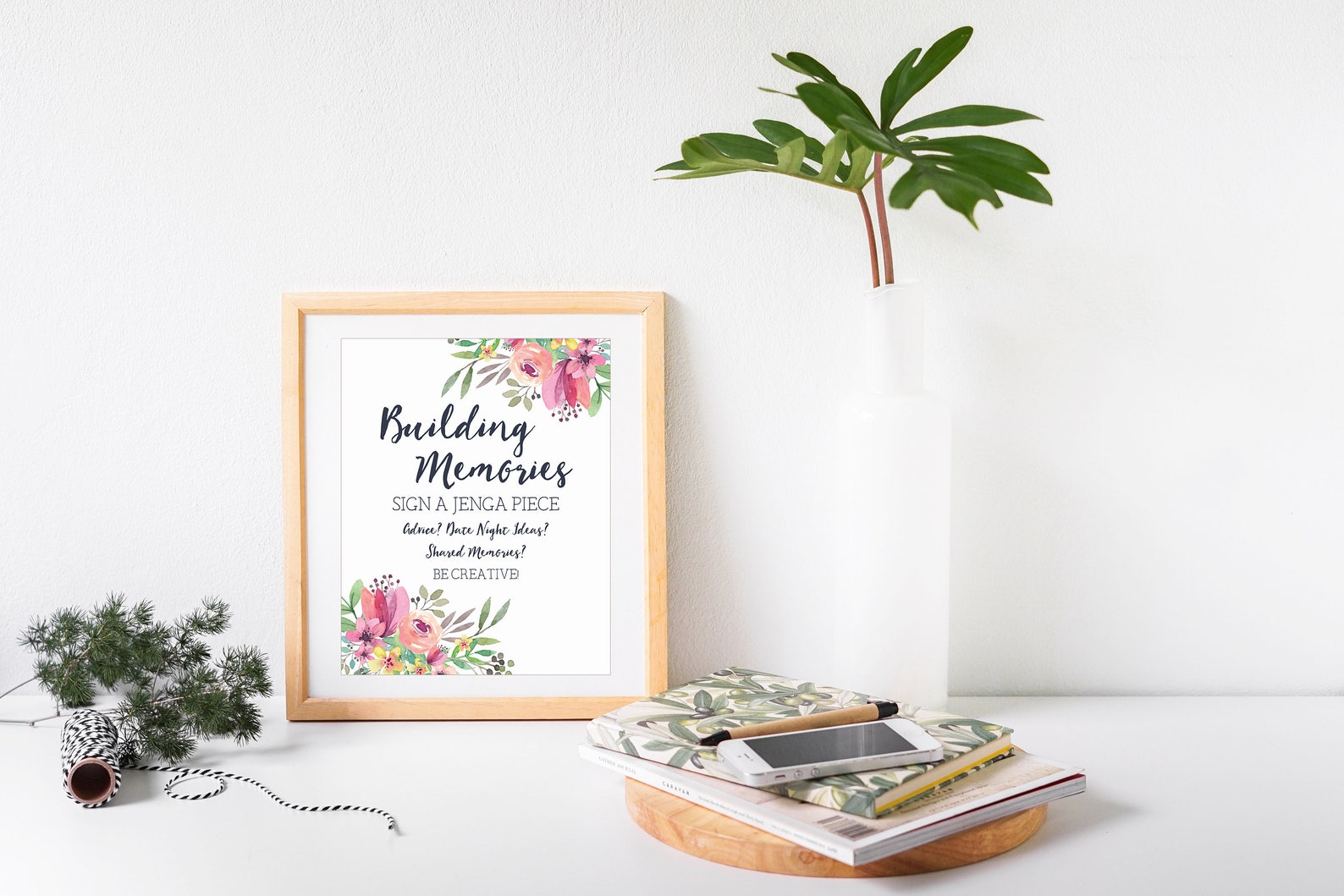 Jenga Wedding Sign Building Memories Jenga Guestbook Sign - Etsy