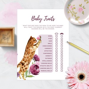 Purrfect Baby Shower Game Bundle, Printable Baby Shower Game Pack ...