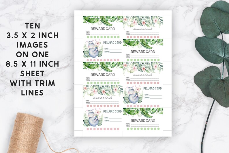 Printable Classroom Reward Punch Cards Set of 3 Positive - Etsy