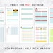 Printable Teacher Planner School Theme Ultimate Teacher - Etsy