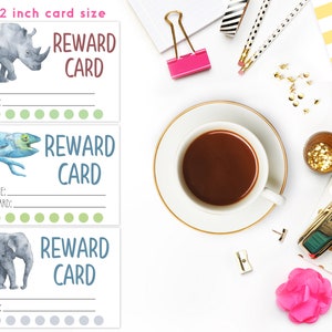 Printable Animal Classroom Reward Punch Cards, Set of 3 Positive Class ...
