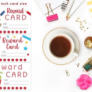 Printable Classroom Reward Punch Cards, Set of 3 Incentive Behavior ...
