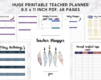 Teacher Ultimate Binder - Etsy