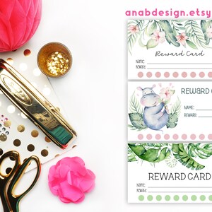 Printable Classroom Reward Punch Cards, Set of 3 Positive Class Reward ...