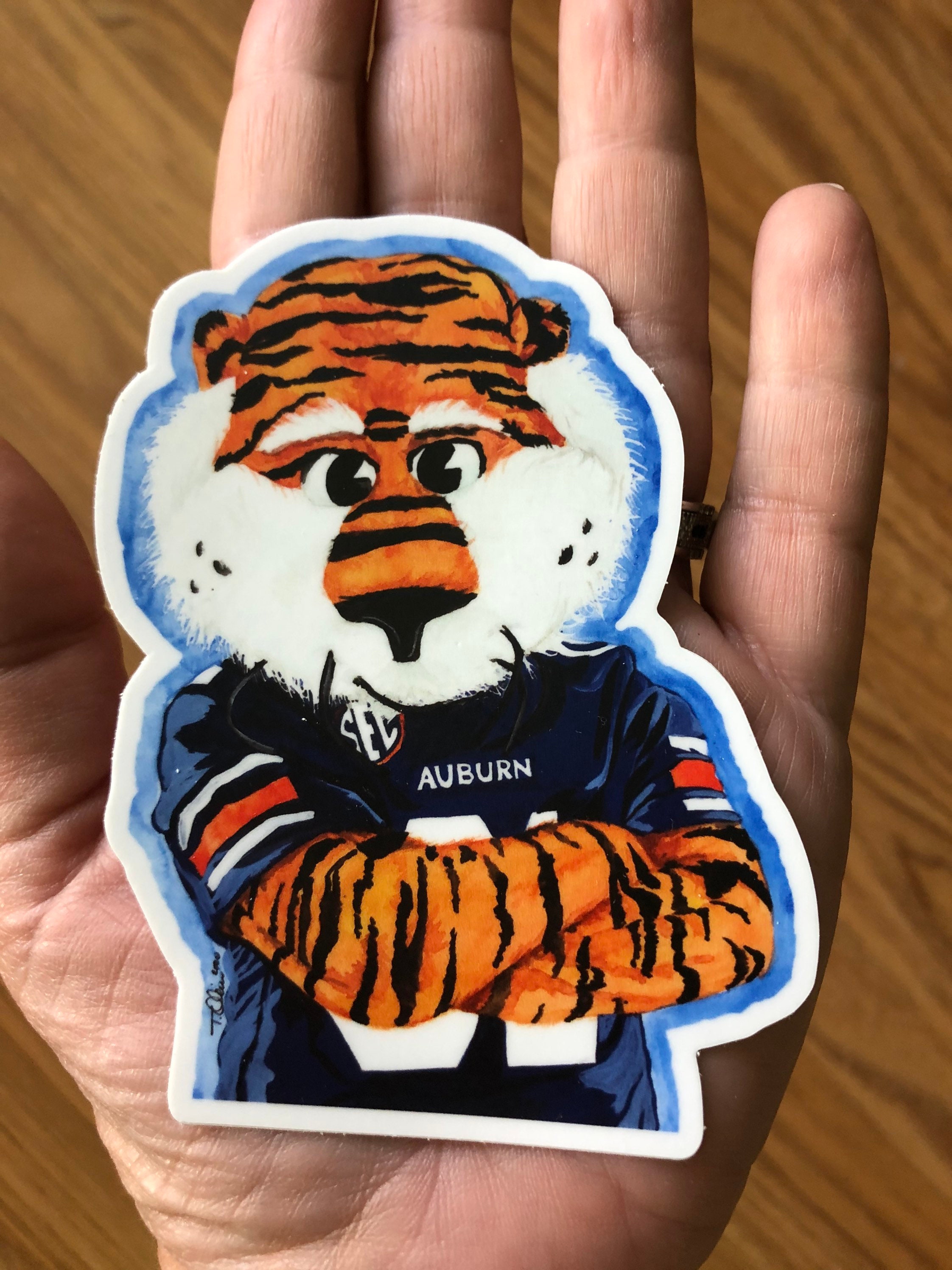 The Cutest Aubie Stickers! - Etsy