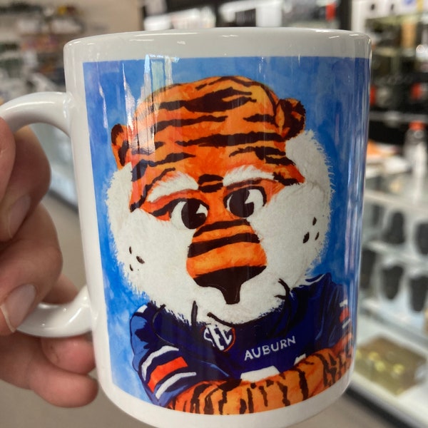 Aubie Watercolor Svg - Etsy