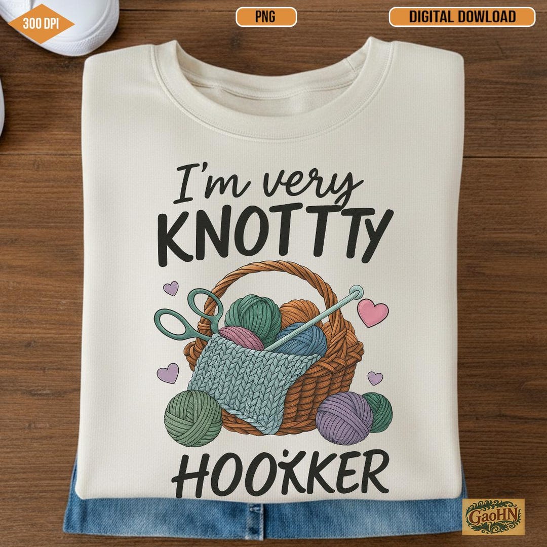 Häkeln Sie lustige Sublimationsdesign, Stricker Png, Strickliebhaber ...
